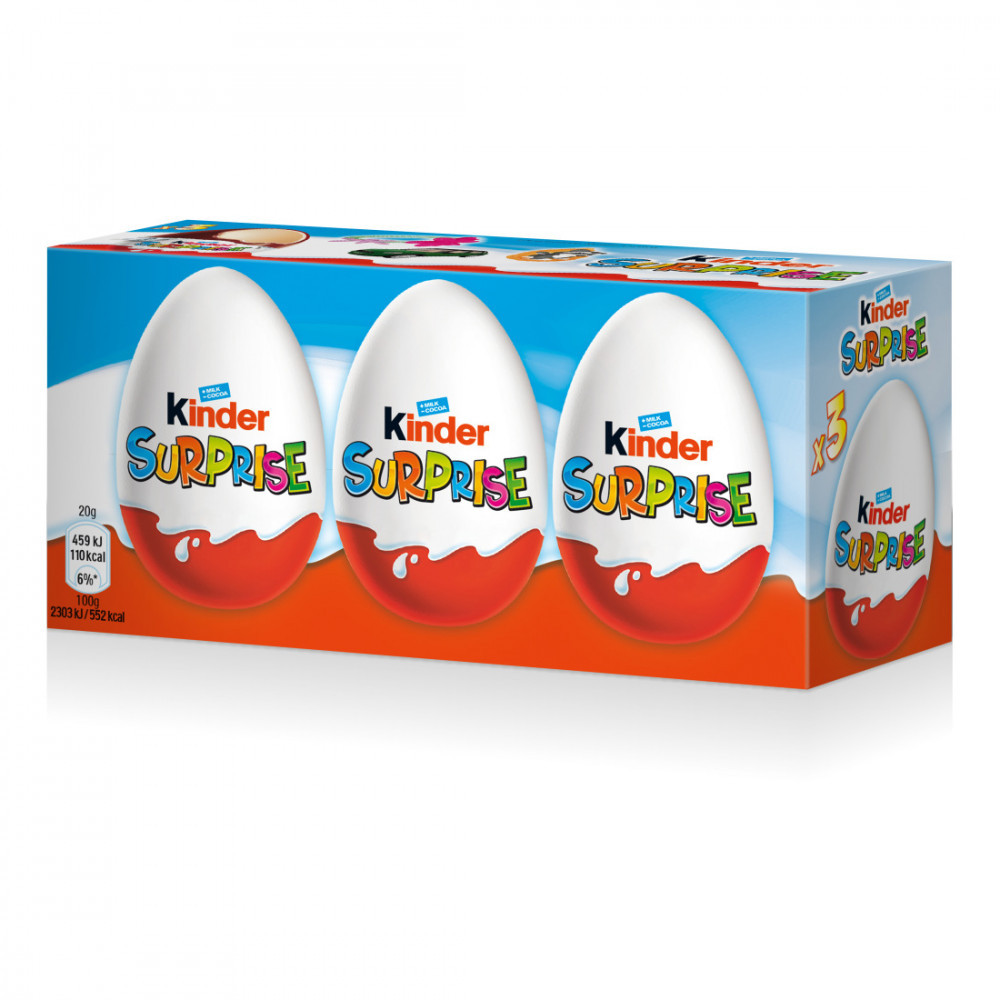 Köp Kinder ägg 3-p online | buyersclub.se