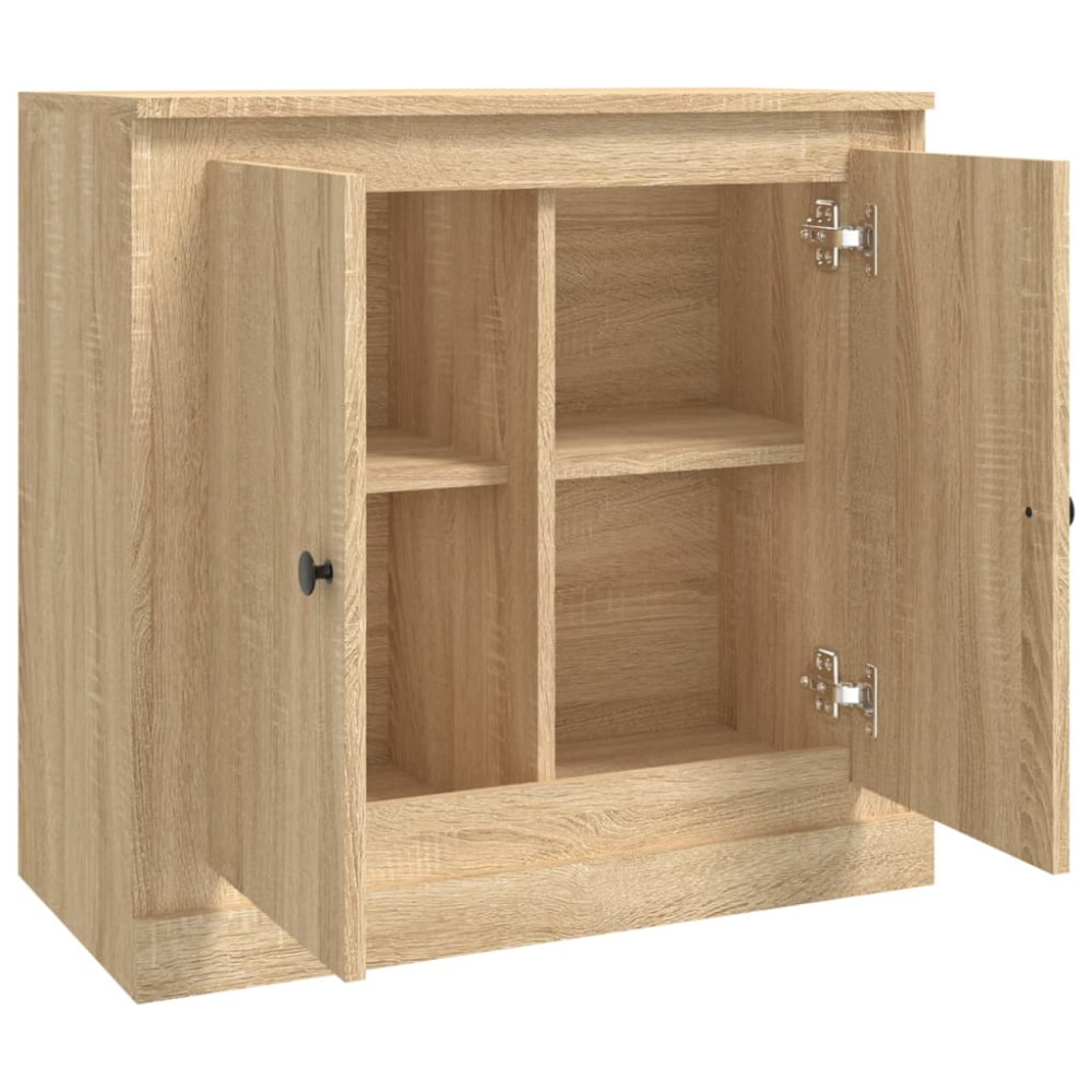 Köp Skänk sonoma-ek 70x35,5x67,5 cm konstruerat trä online