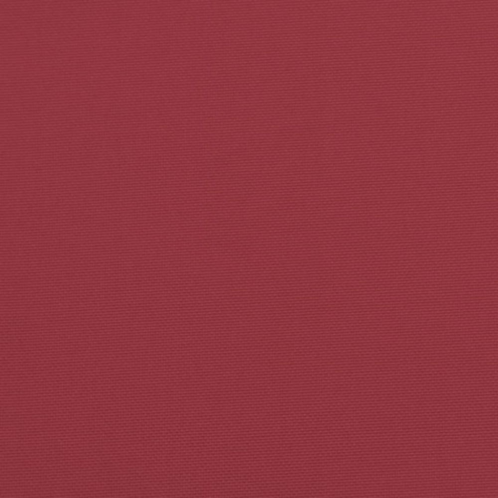 Köp Stolsdynor för stolar med hög rygg 6 st vinröd oxfordtyg...