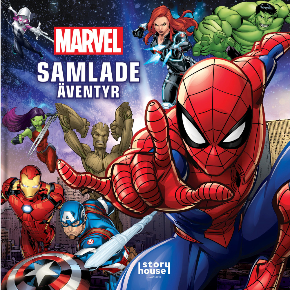 Köp Marvel sagosamling (bok, kartonnage) online | buyersclub...