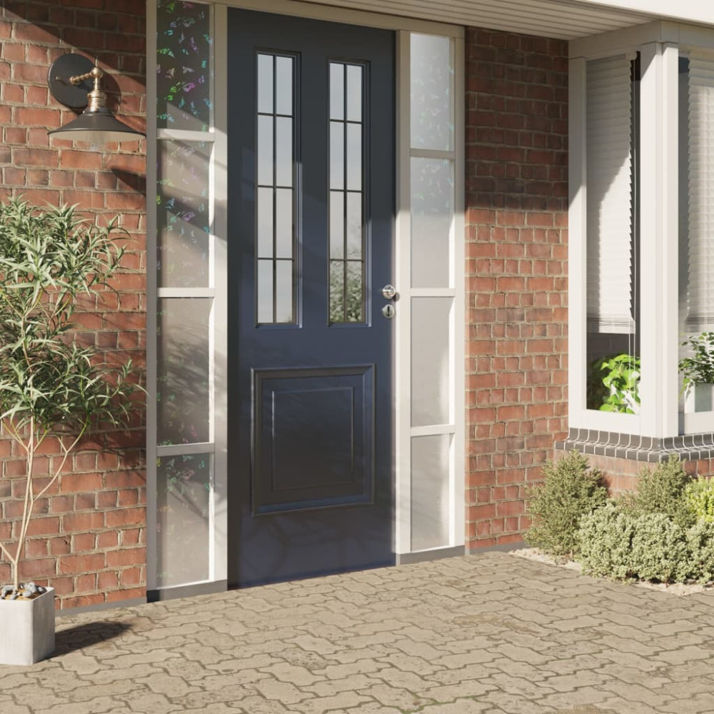 Köp Fönsterfilm frostad 3D regnbågsmönster 45x1000 cm PVC on...