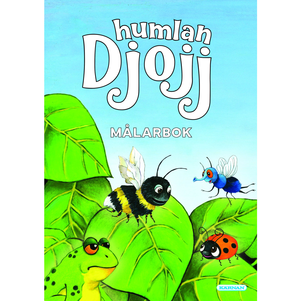 Köp Humlan Djojj målarbok (häftad) online | buyersclub.se