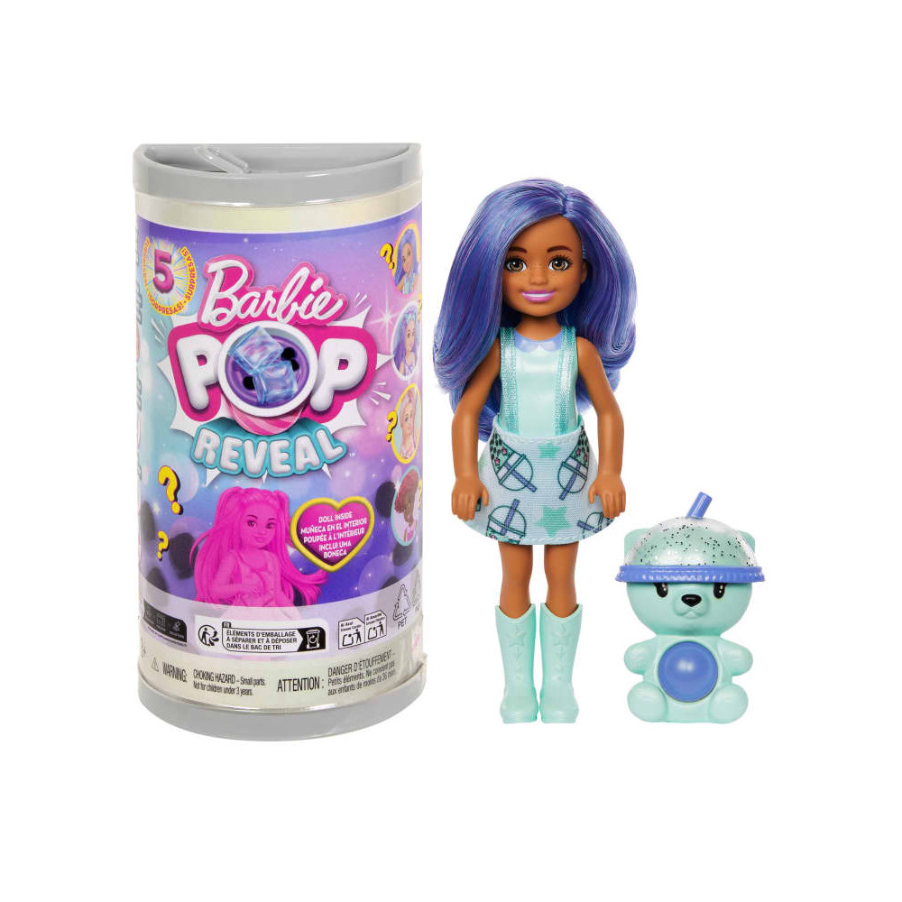 Köp Barbie - Chelsea Pop Reveal Boba Tea Series Doll (HRK63)...