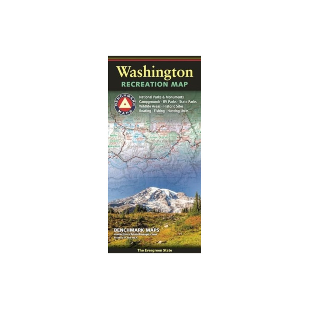 Washington Recreation Map – Köp till inköpspris | Buyersclub