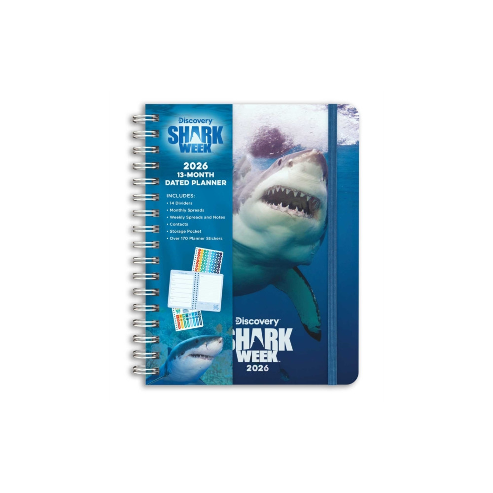 Köp 2026 Shark Week 13-Month Weekly Planner (inbunden, eng)...