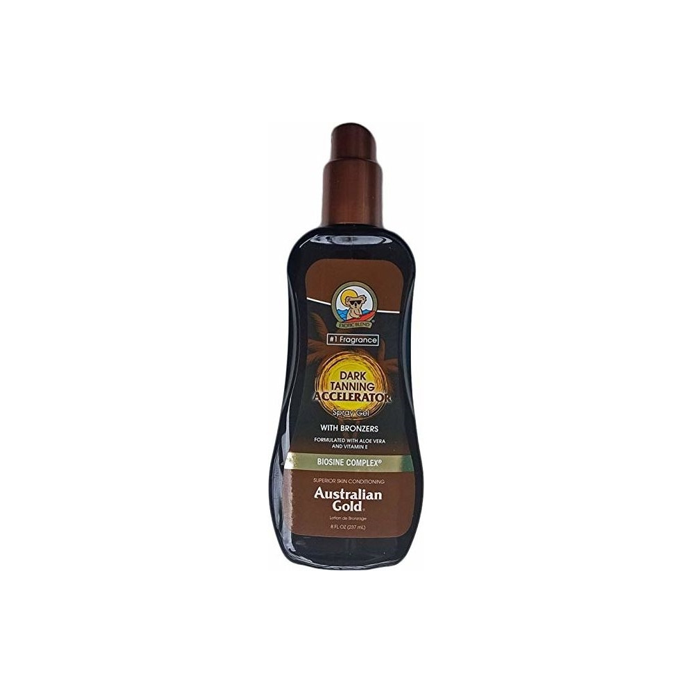 Köp Australian Gold Dark Tanning Spray Bronzing Accelerator...