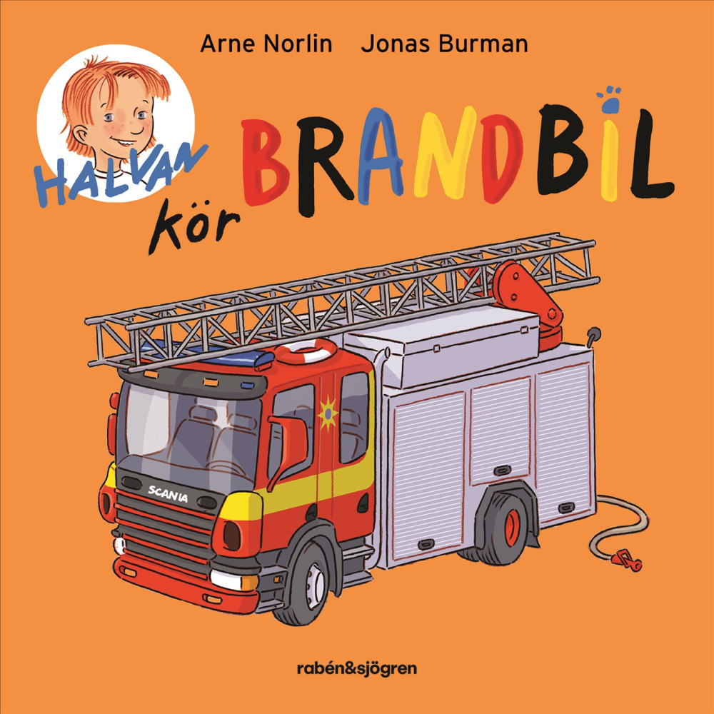 Halvan kör brandbil (bok, board book) – Köp till inköpspris...