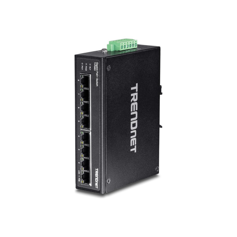 TRENDnet TI-PG80 - switch - 8 portar - ohanterad - TAA-kompa...