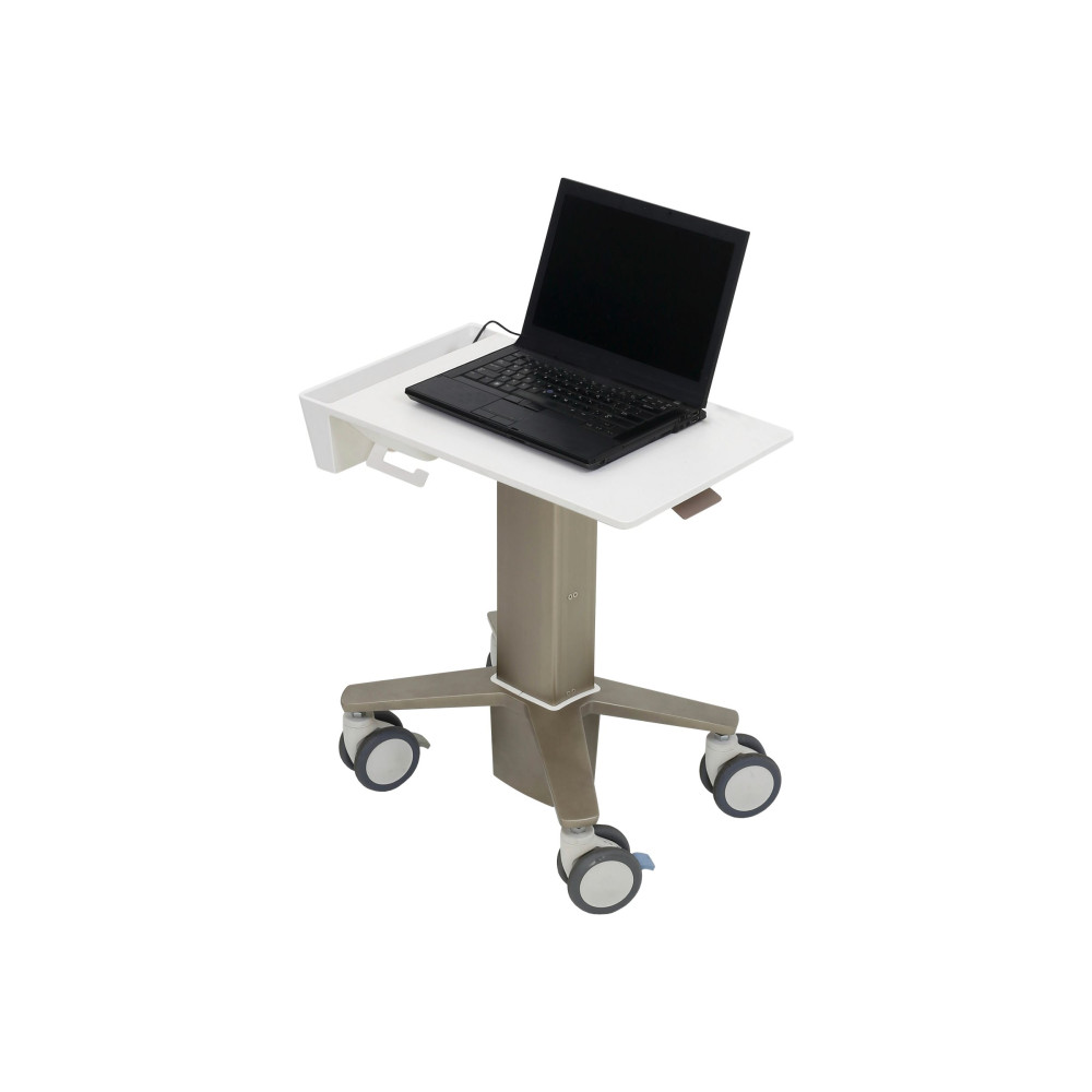 Ergotron CareFit vagn - Smal - för notebook - vit, varmt grå...