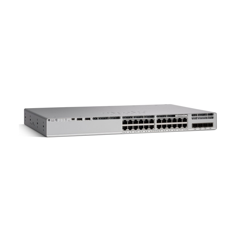 Cisco Catalyst 9200 - switch - 24 portar - Administrerad - r...