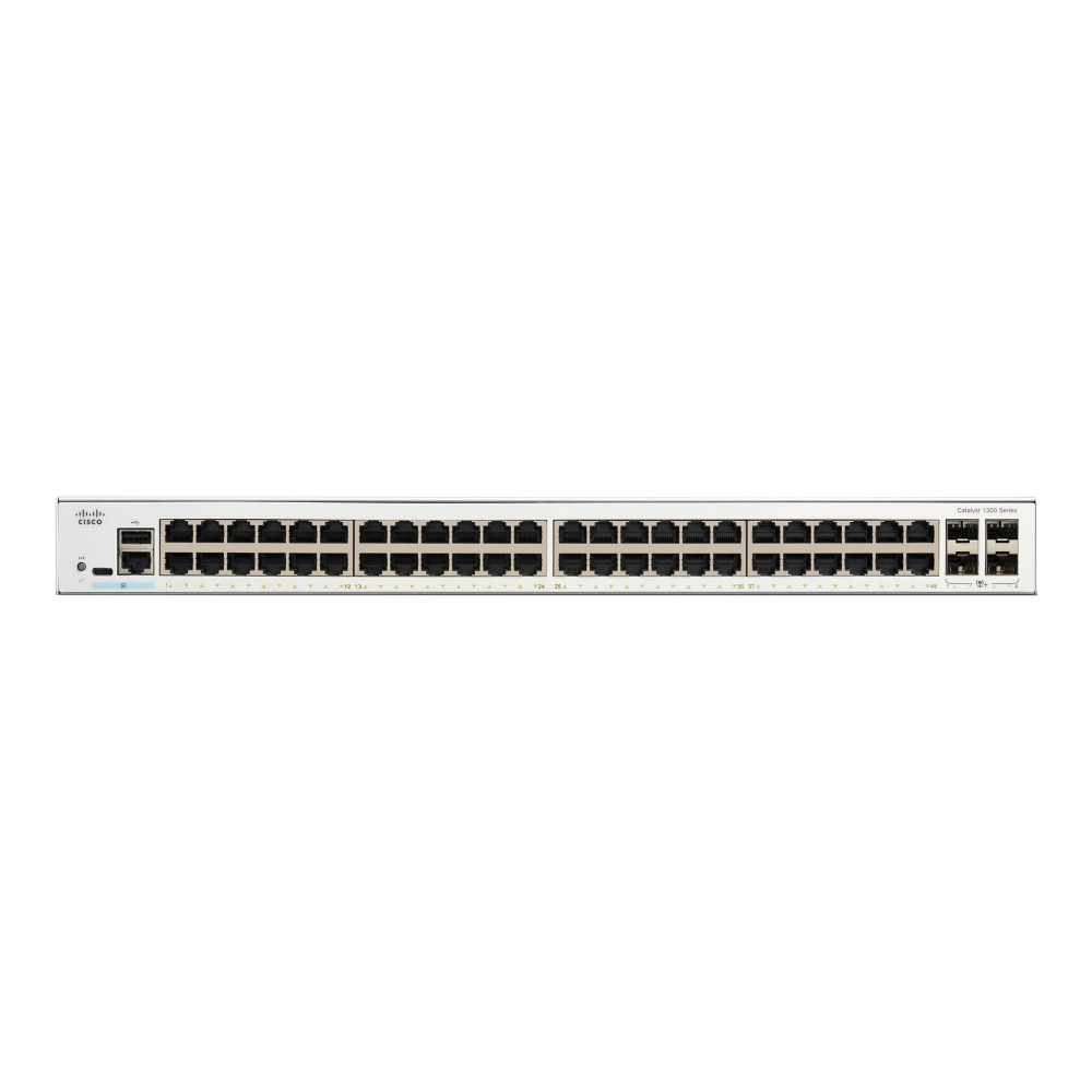 Cisco Catalyst 1300-48T-4X - switch - 48 portar - Administre...
