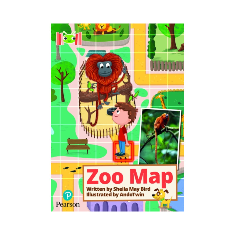 Bug Club Reading Corner: Age 5-7: Zoo Map (häftad, eng) – Kö...